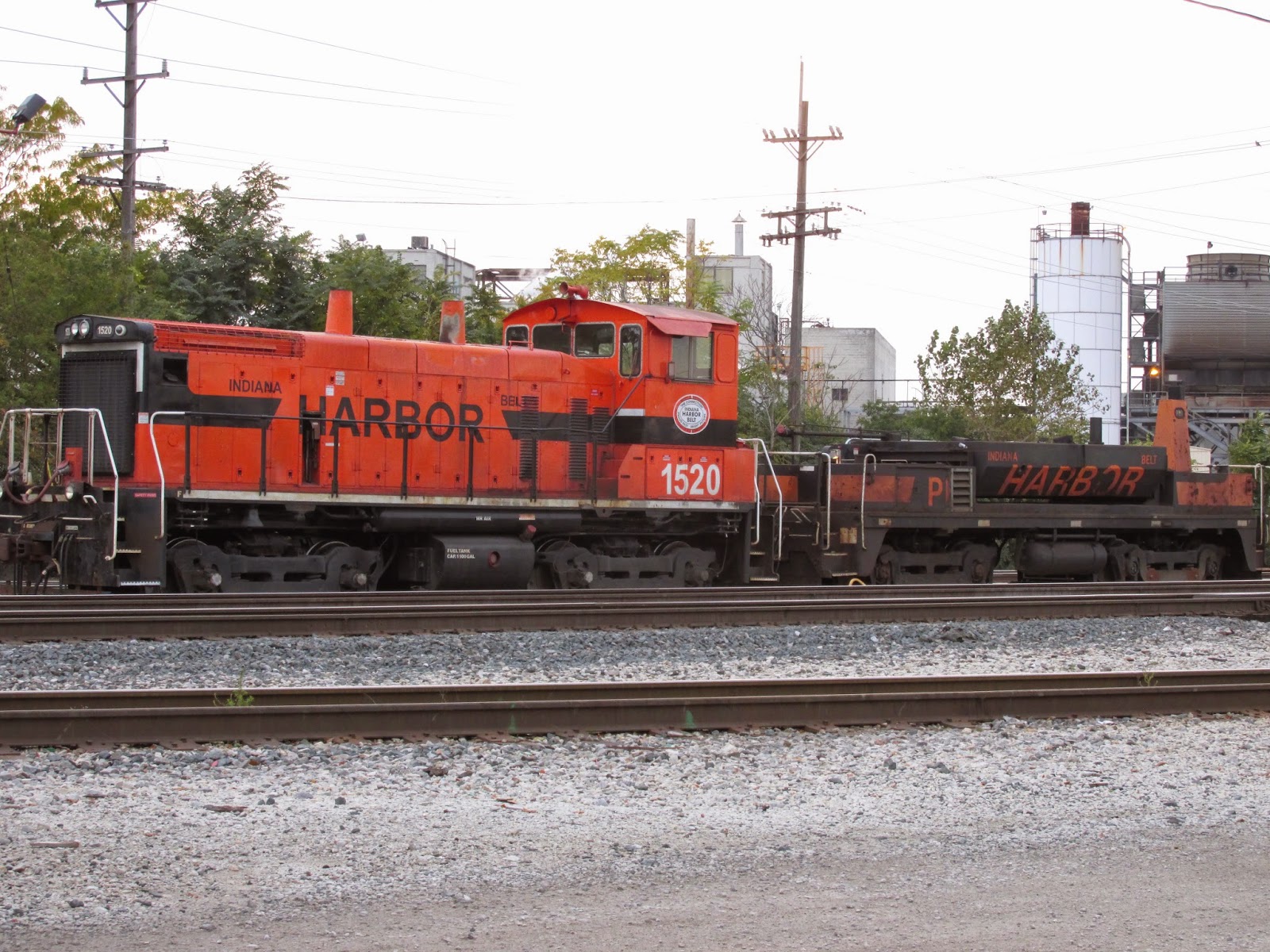 Eddie's Rail Fan Page: Indiana Harbor Belt Railroad EMD yard switcher ...